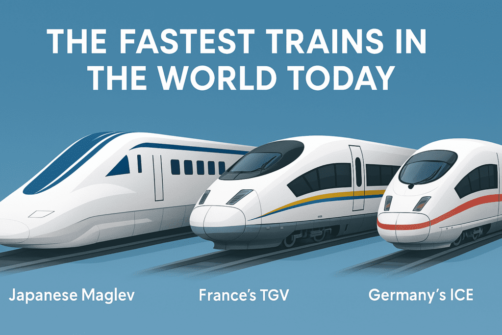 The Fastest Trains In the World Today - Sassy Feeds