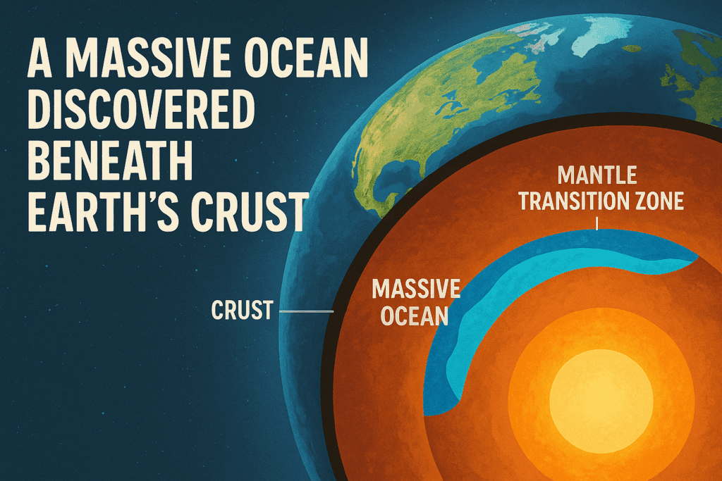A Massive Ocean Discovered Beneath Earth’s Crust: What Scientists Just ...