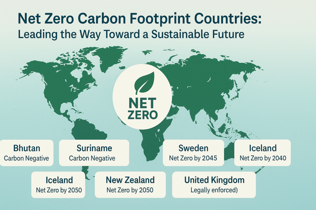 Net Zero Carbon Footprint Countries: Leading the Way Toward a ...