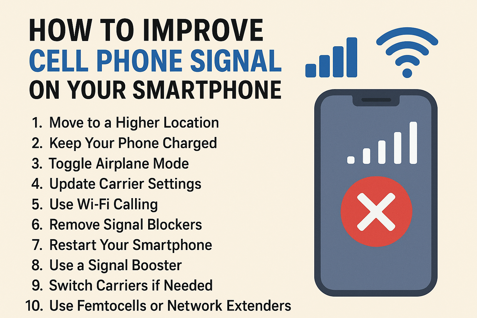 How to Improve Cell Phone Signal on Your Smartphone - Sassy Feeds