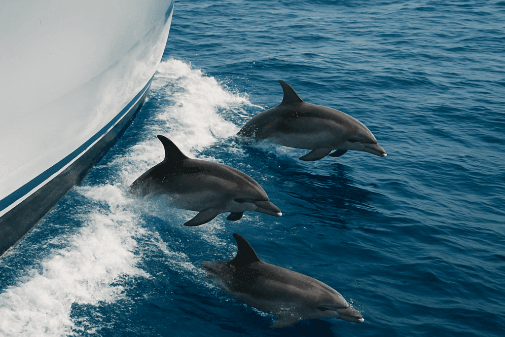 Why Do Dolphins Follow Ships or Boats? - Sassy Feeds