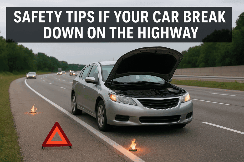 Safety Tips If Your Car Breaks Down on the Highway. How to Stay Safe ...
