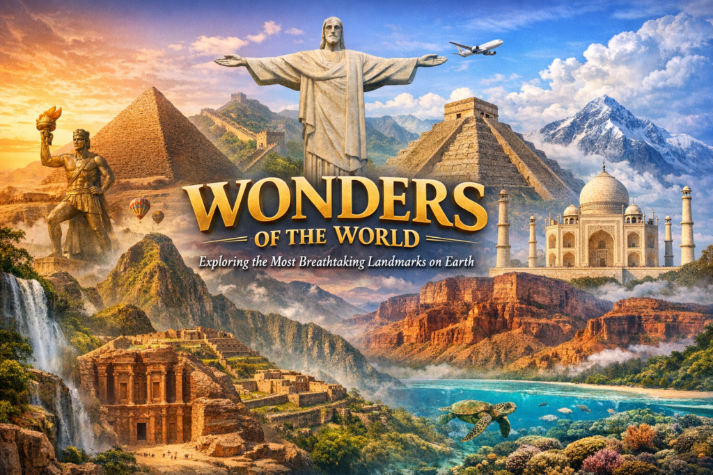 Wonders of the World: Exploring the Most Breathtaking Landmarks on ...
